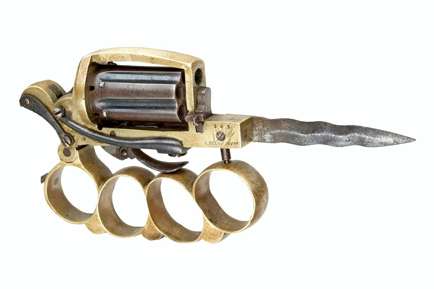 Hvad er en apache-revolver? | historienet.dk