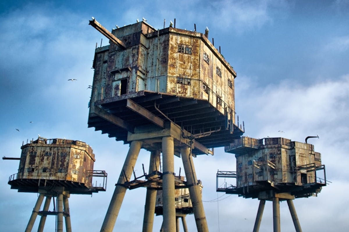 Varför fanns det luftvärnstorn i Themsen? | varldenshistoria.se