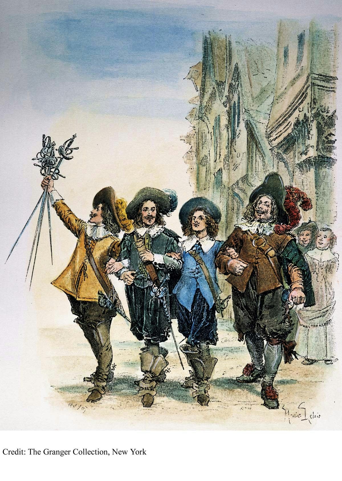 Dumas hentet inspirasjon fra virkelighetens musketerer | historienet.no