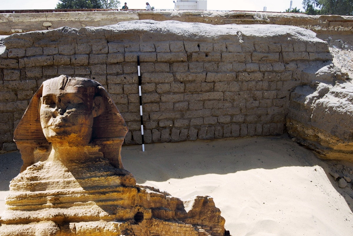 Farao forsøkte å redde sfinksen | historienet.no