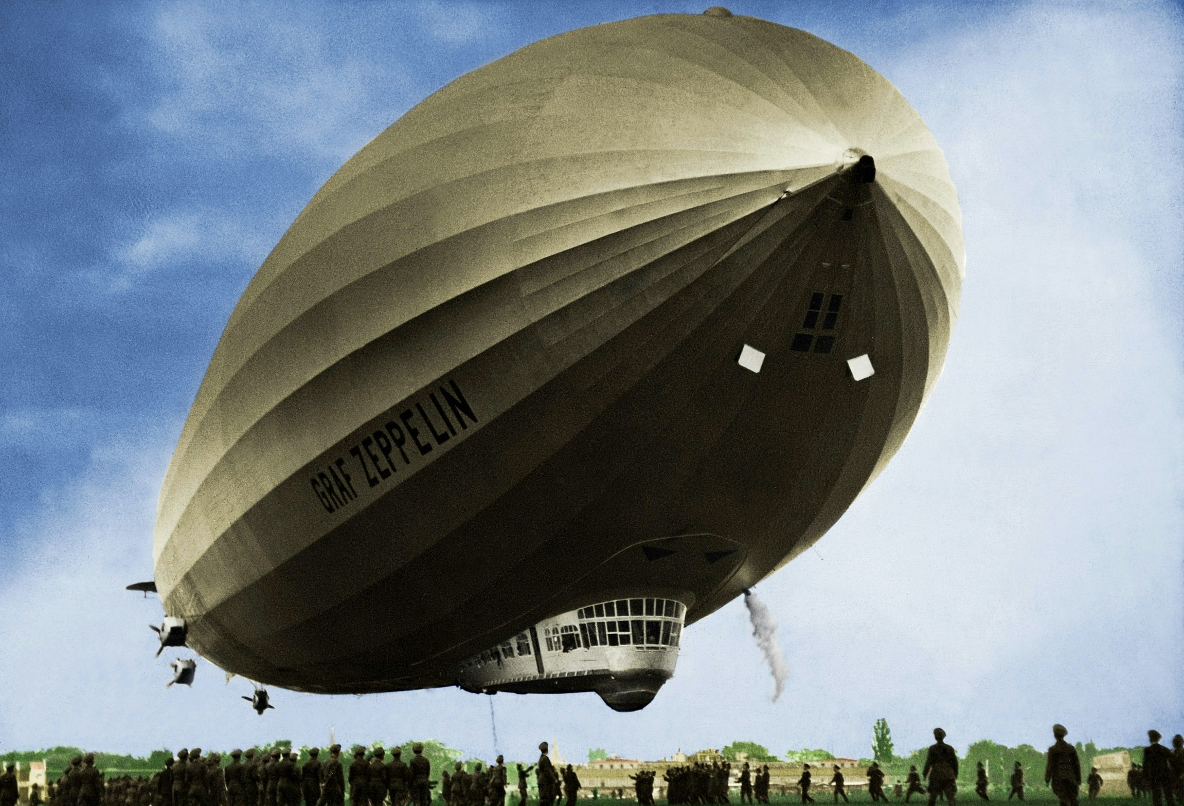 Hvordan landet en zeppeliner? | historienet.no