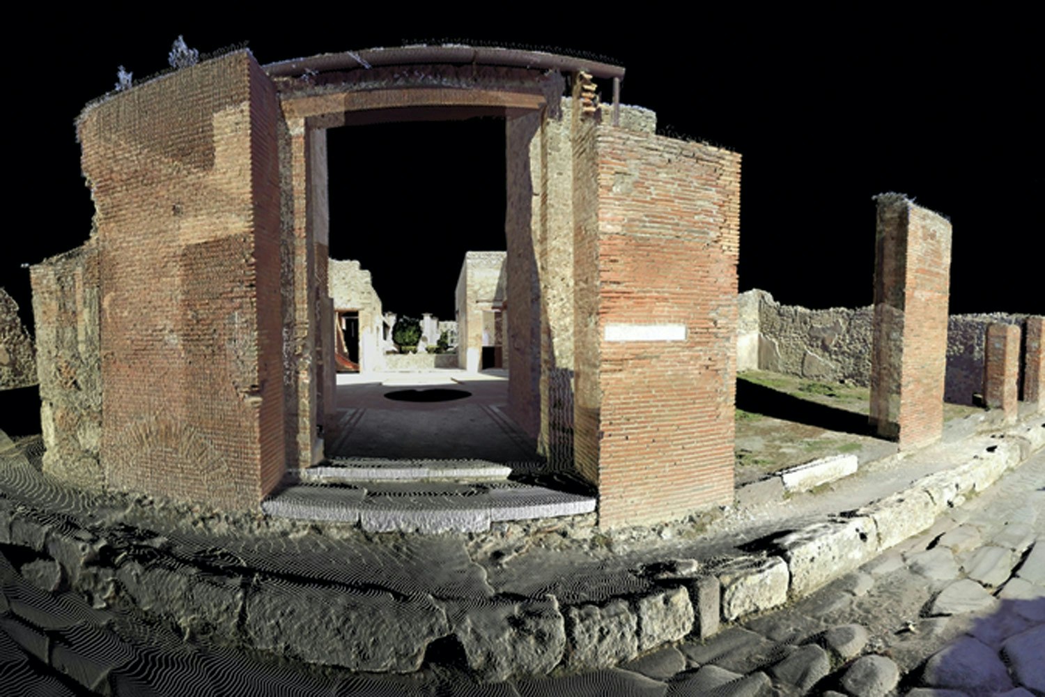 Archeologen maken 3D-model van villa in Pompeii | historianet.nl