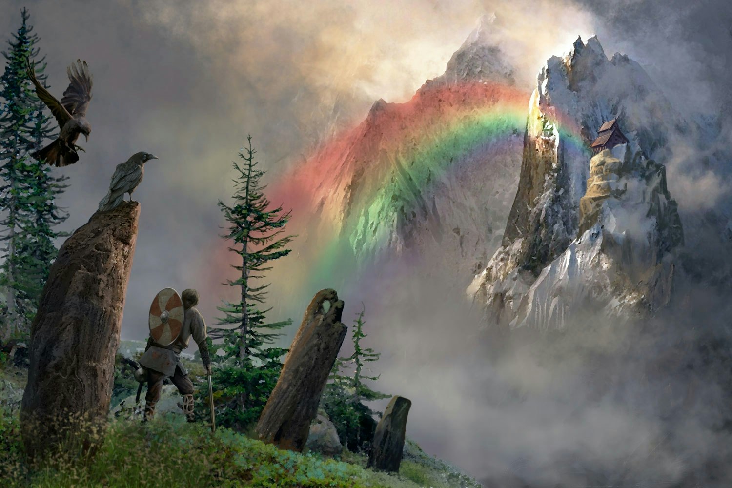 Valhall og asatro | slik var vikingenes paradis | historienet.no