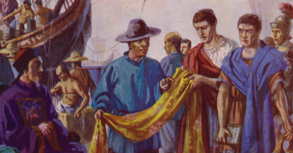 Romerska riket köpte silke i det gamla Kina | varldenshistoria.se