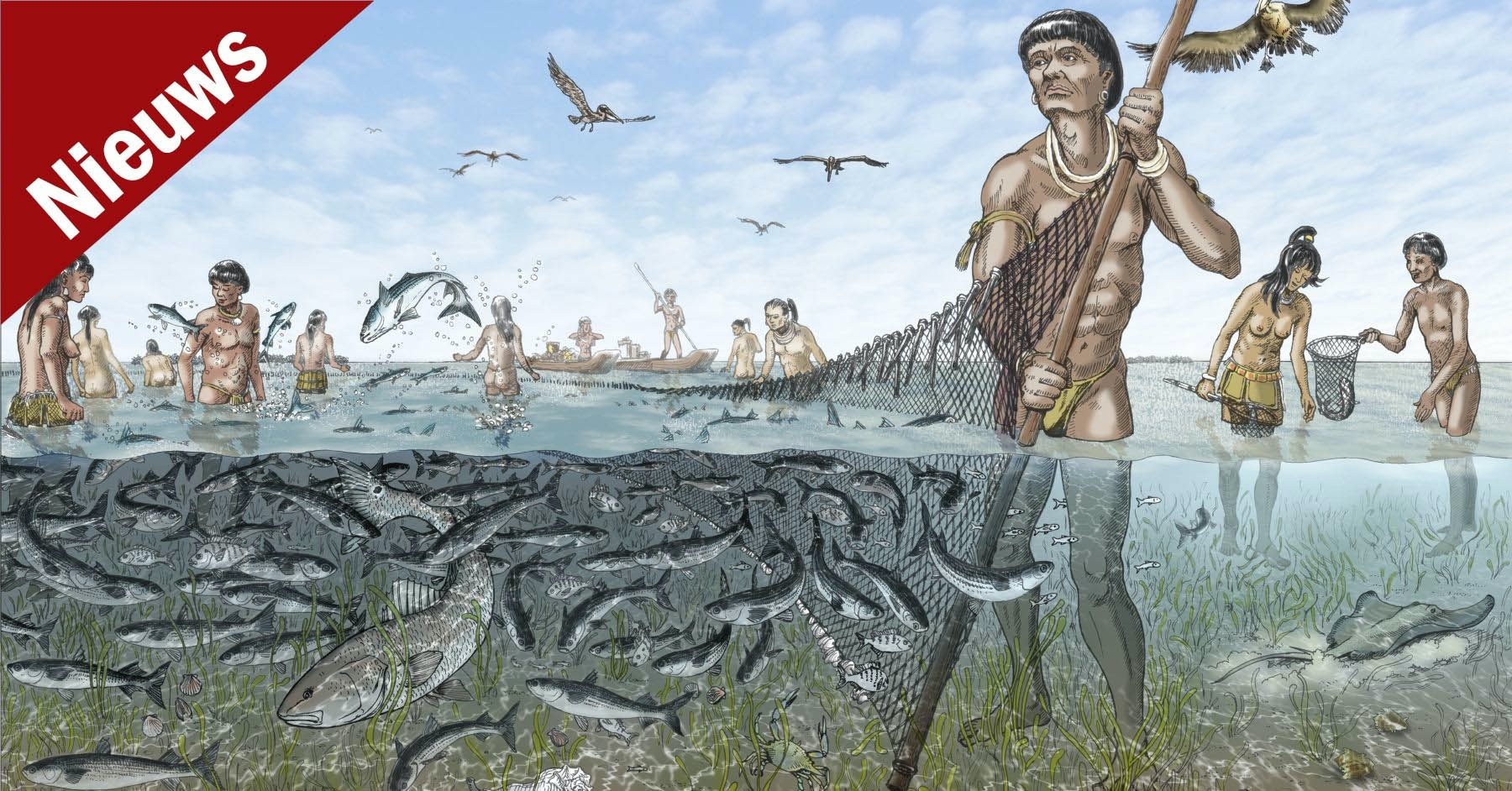 Indianen legden enorme visbassins aan | historianet.nl