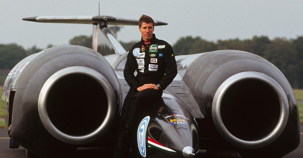 Andy Green var den første som brøt lydmuren | historienet.no