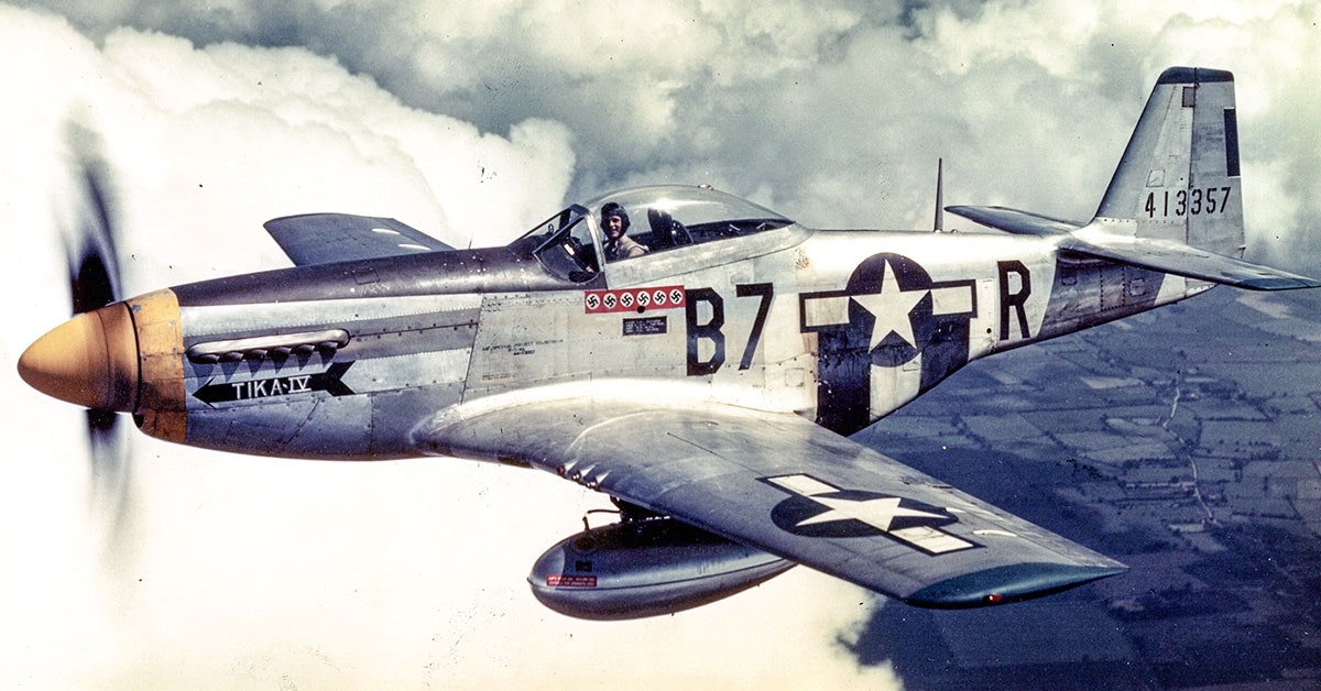 P51 Mustang ble 2. verdenskrigs viktigste fly | historienet.no