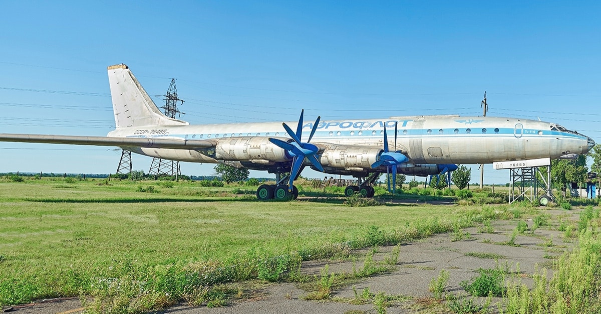 Tupolev Tu-114 Rossiya: Verdens raskeste propellfly | historienet.no