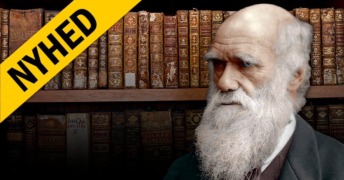 Charles Darwins notesbøger er blevet stjålet | historienet.dk