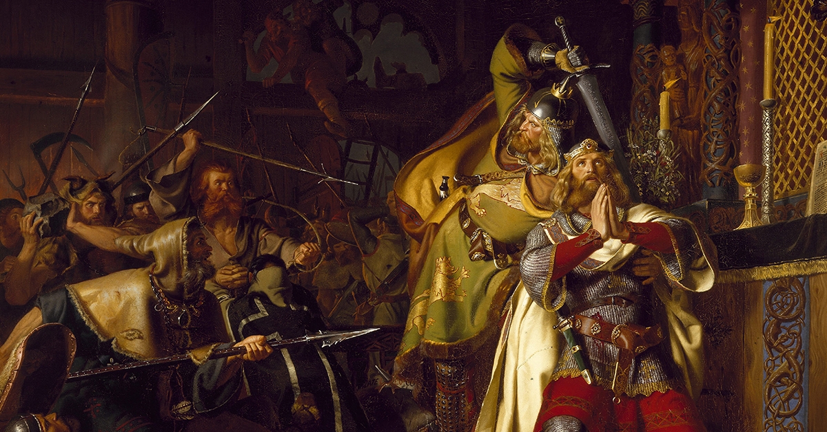 Mordet på Knud den Hellige | Historienet.dk