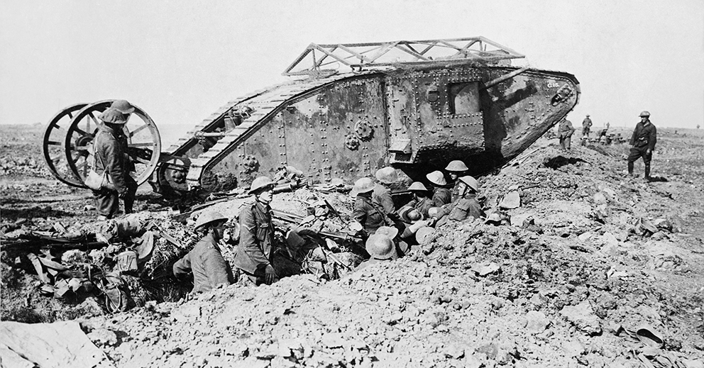 Mark I: Verdens første stridsvogn | historienet.no