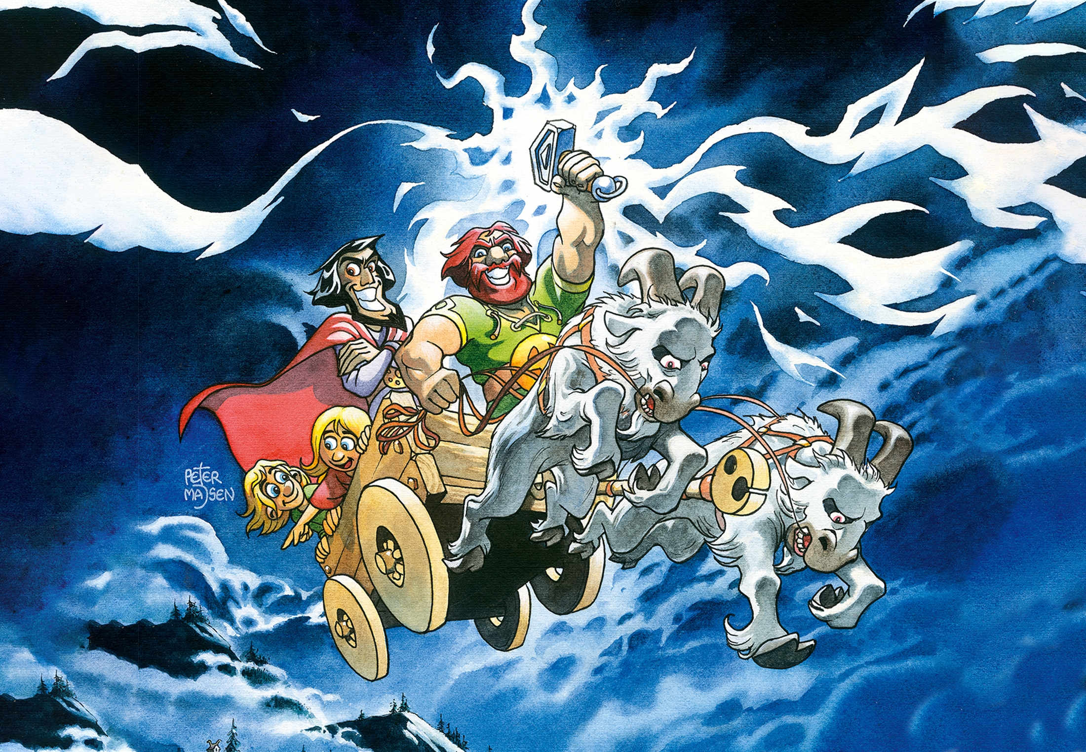 Nordiske guder: Her er listen over de vigtigste | historienet.dk