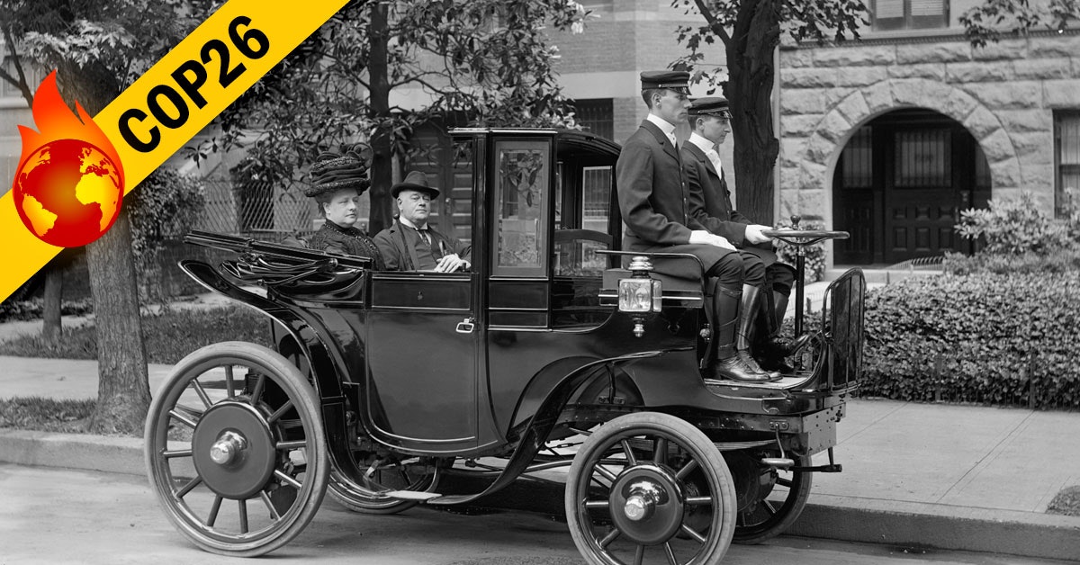 Eerste elektrische auto werd ingehaald | historianet.nl