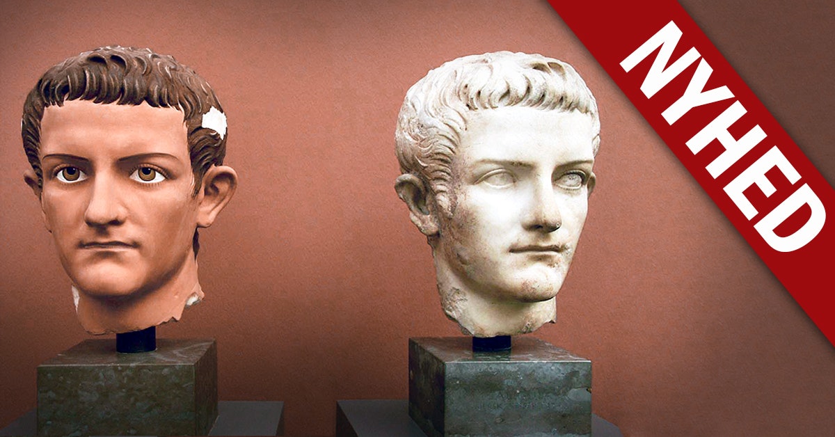 Udstilling fejrer oldtidens farverige statuer | historienet.dk