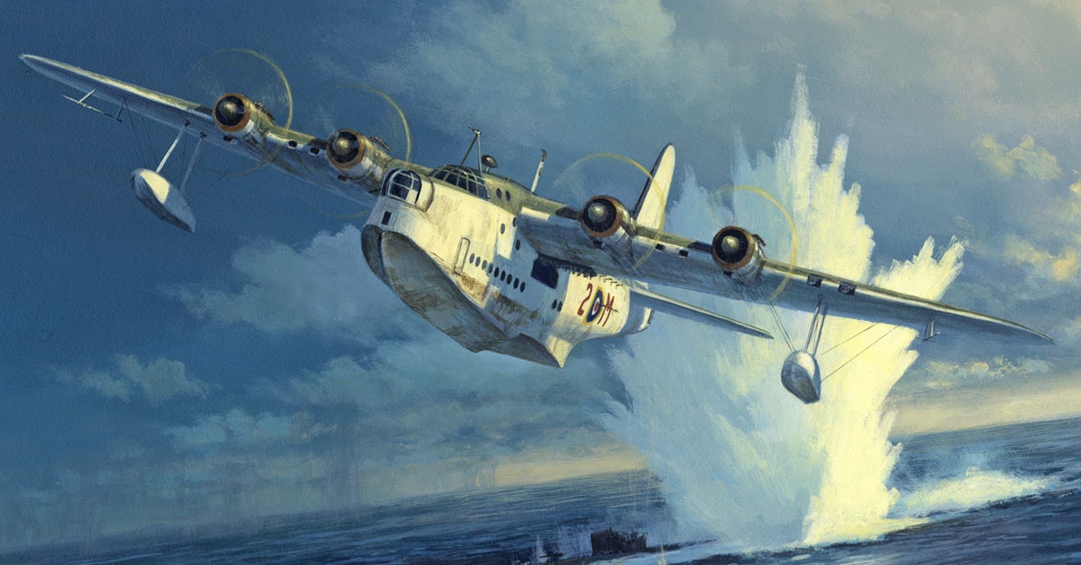 S.25 SUNDERLAND: Nazi-ubåtenes mareritt | historienet.no