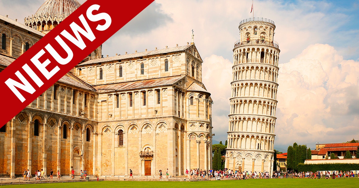 Contragewichten geven scheve Toren van Pisa nieuw leven | historianet.nl