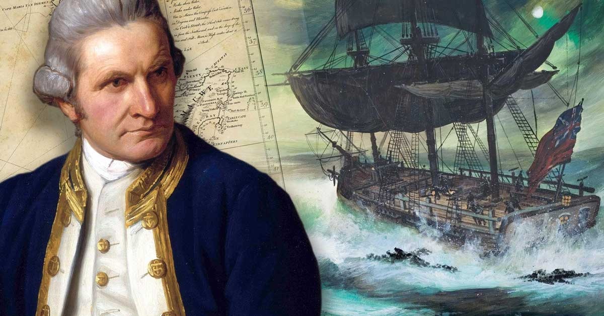 James Cook kartlade världen under tre sjöresor | varldenshistoria.se