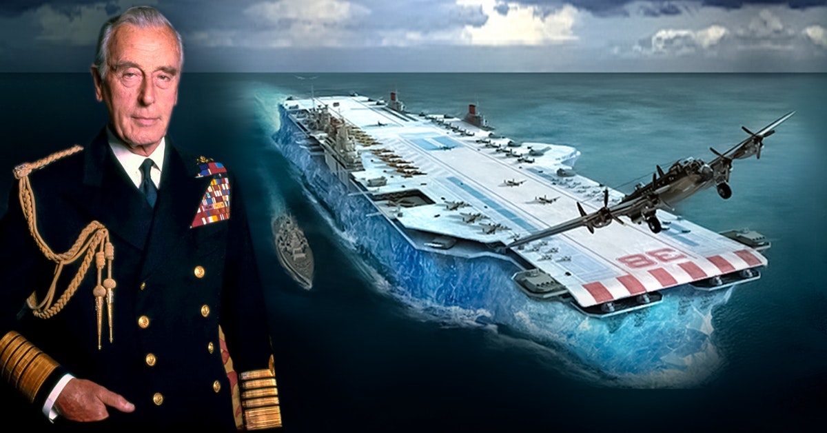 Hangarskip av is skulle knuse tyskernes ubåter | historienet.no