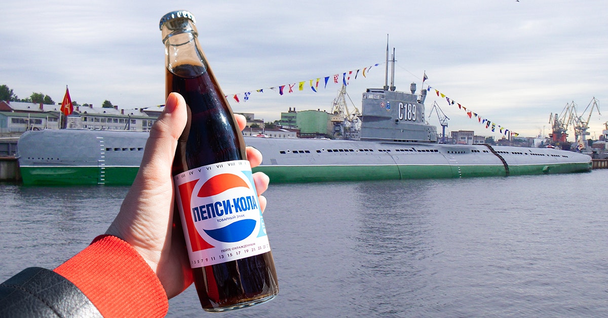 Pepsi-Cola betalades med ryska ubåtar | varldenshistoria.se