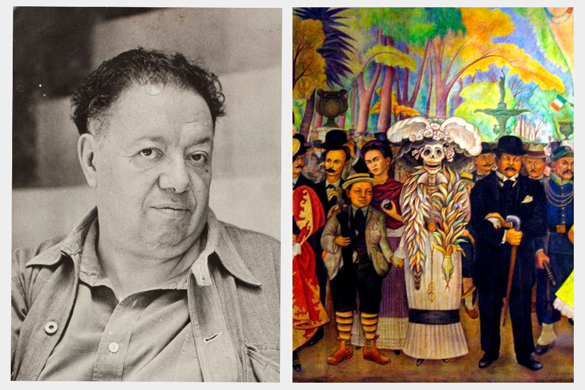 Diego Rivera Kunstwerk Namen