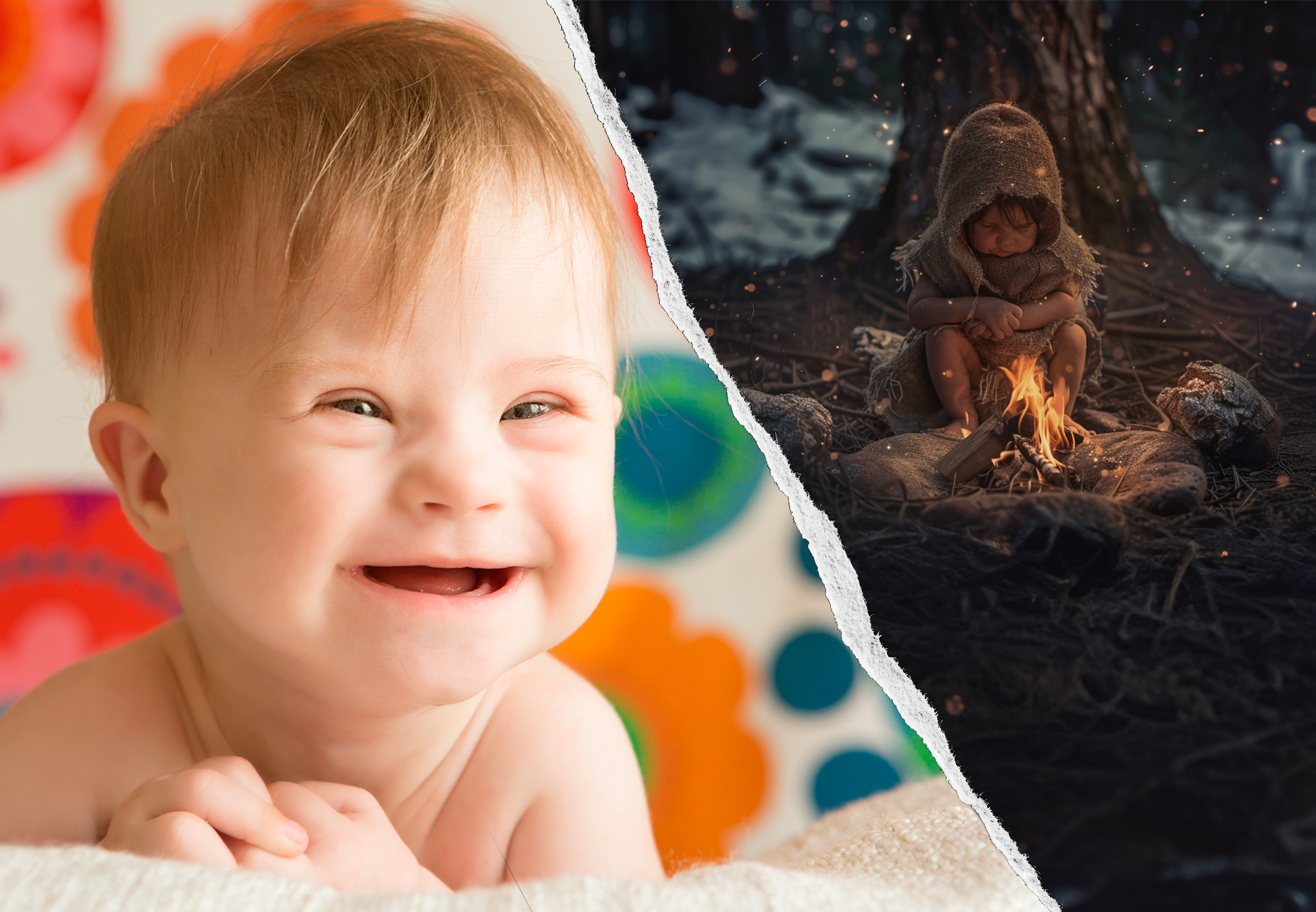 Baby Met Downsyndroom
