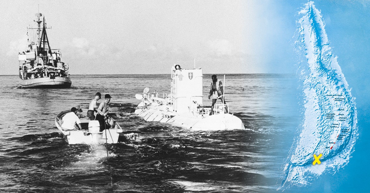 Marianentrog: De eerste reis naar de bodem van de zee | historianet.nl
