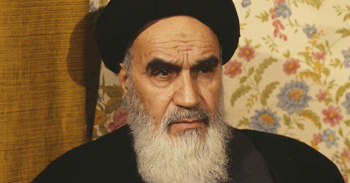 Ayatollah Ruhollah Khomeini hadede shahen | historienet.dk