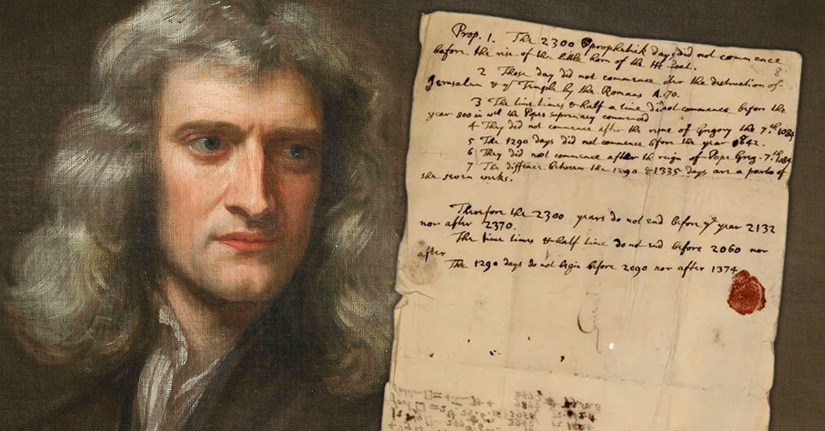 Isaac Newton: ”Maailmanloppu tulee vuonna 2060” | historianet.fi