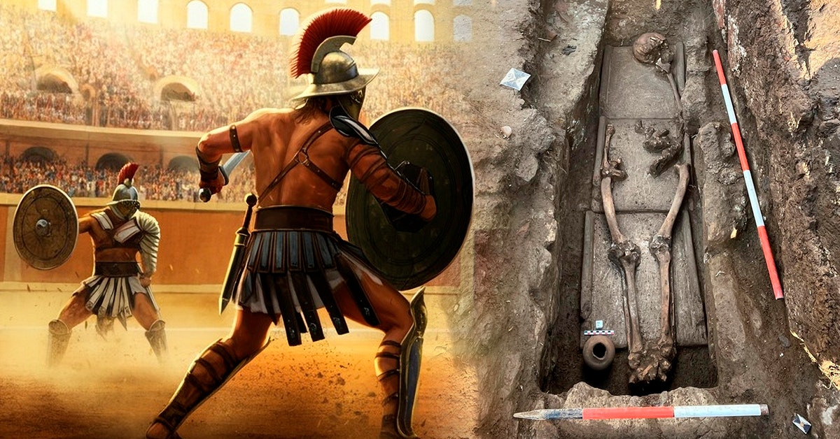 Gladiatorgrav og mausoleum fundet i Italien | historienet.dk