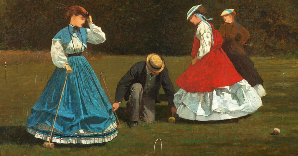 Viktoriatidens mest vovede sport: Derfor elsket overklassen krokket ...