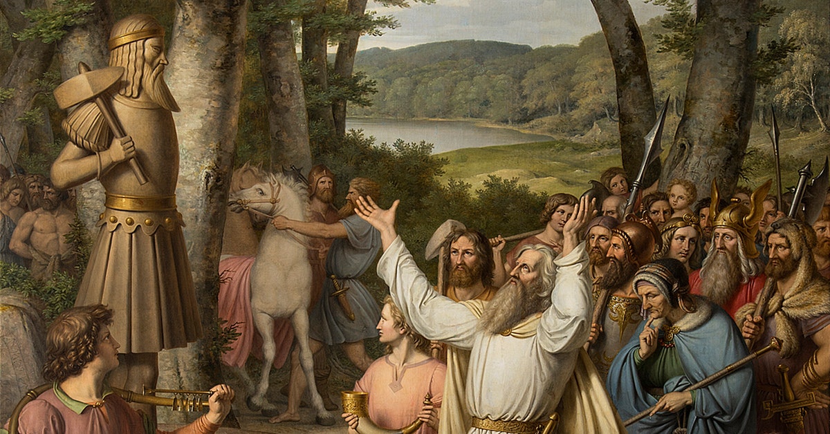 Vikingernes magi: runer, vølver og menneskeofringer | historienet.dk