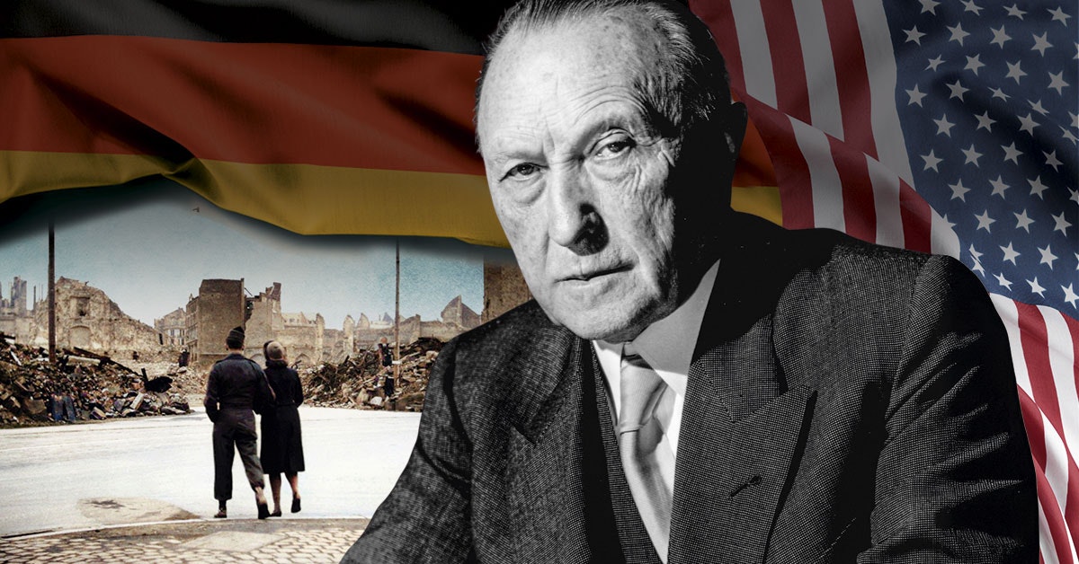 Konrad Adenauer: Antinazisten blev tysk kansler | varldenshistoria.se