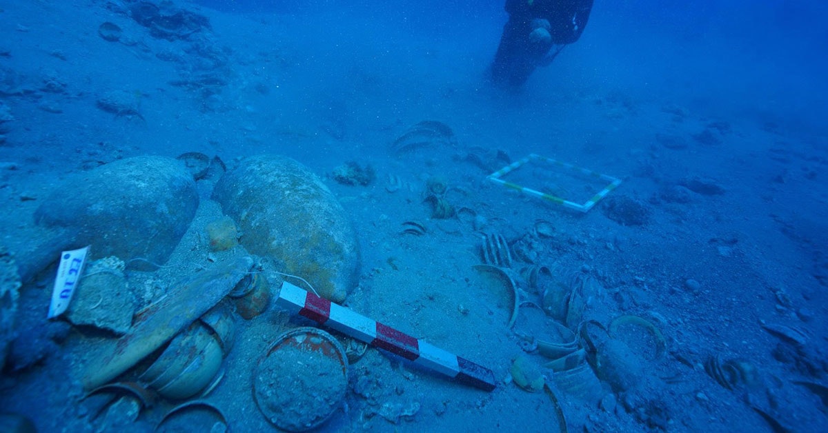 2 000 år gammalt vrak med intakt last hittat | varldenshistoria.se