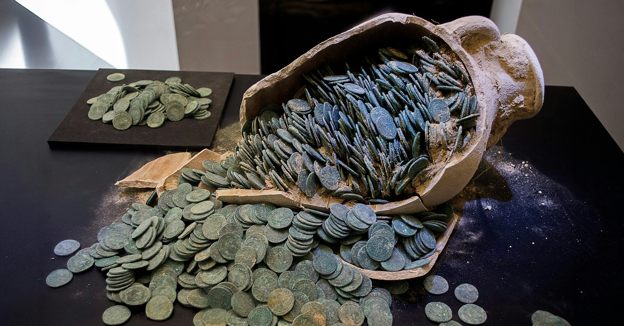 Falske mønter reddede den romerske økonomi | historienet.dk