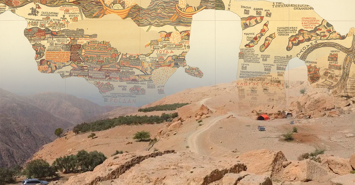 Mabada-kaart leidt archeologen naar stad die 1500 jaar vergeten was ...