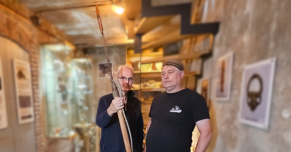 Sjelden harpun funnet under gulvbordene i nederlandsk hus | historienet.no