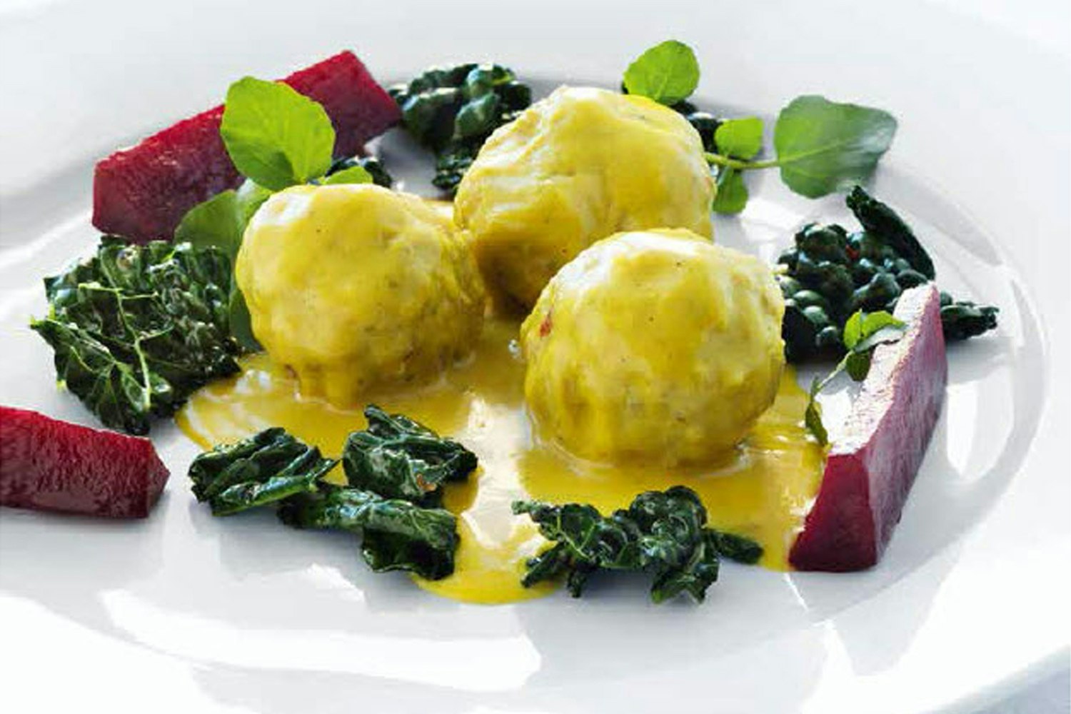 Boller i karry med ingefær | I FORM