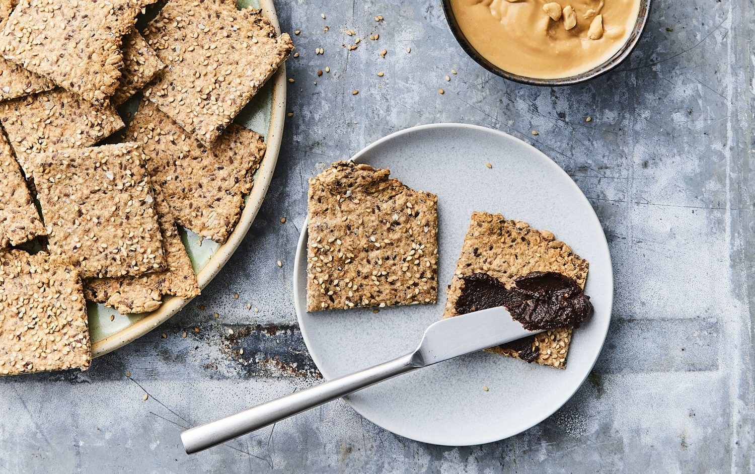 Hembakat knäckebröd (recept) | I FORM