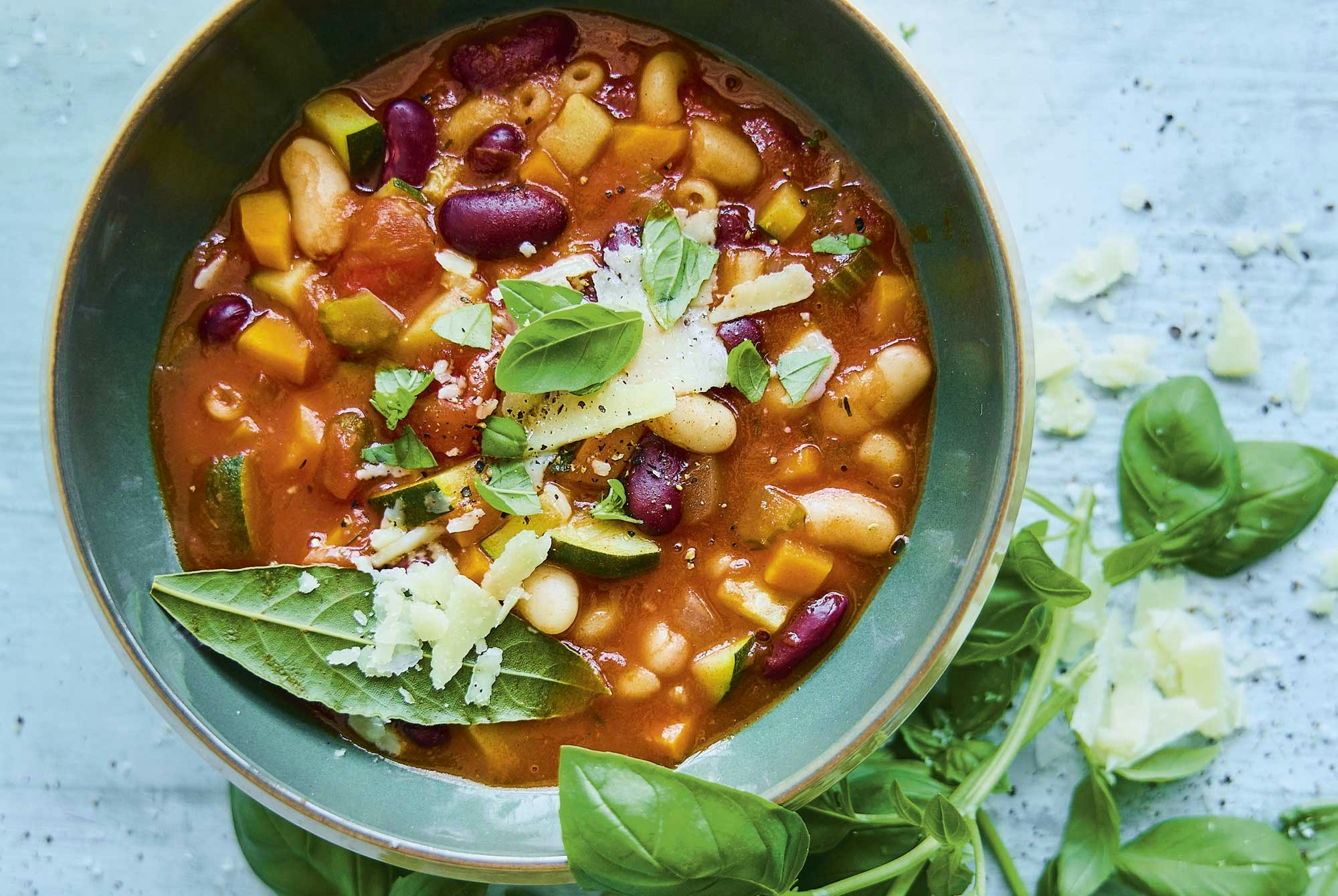 Italialainen kasvis-minestronekeitto | kuntoplus.fi
