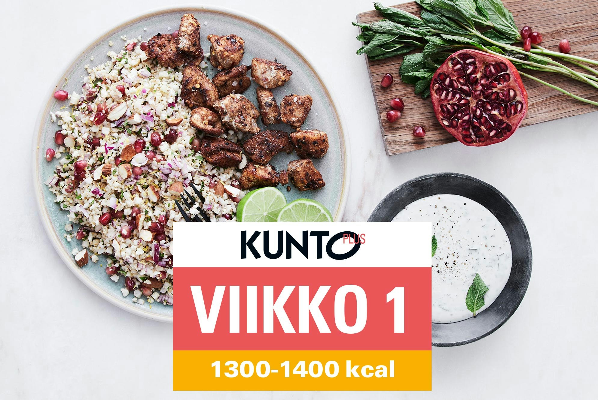 Viikko 1 • Ruokavalio 1300–1400 kcal | kuntoplus.fi