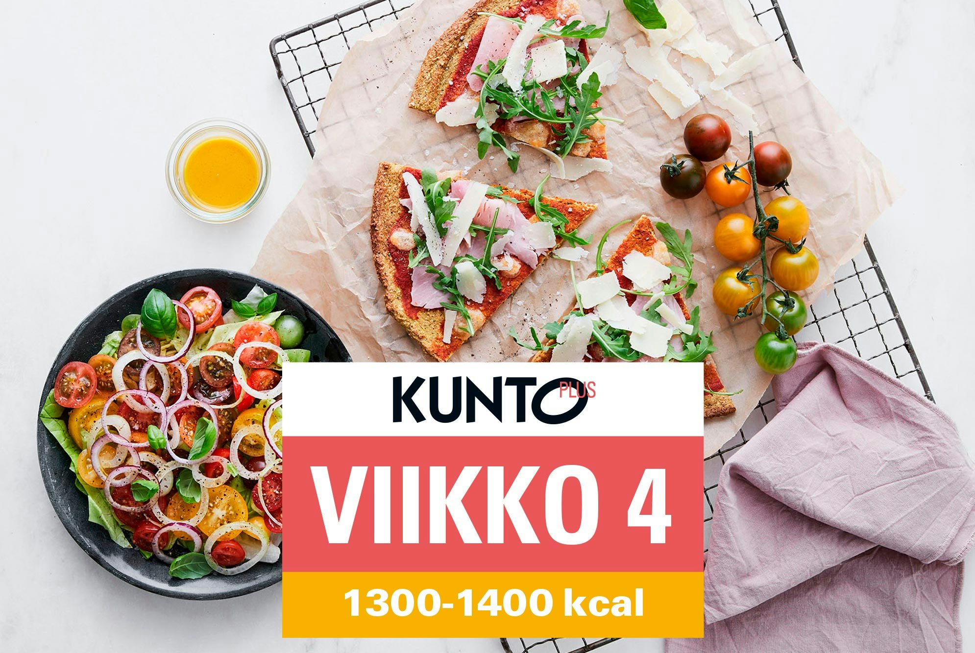 Viikko 4 • Ruokavalio 1300–1400 kcal | kuntoplus.fi
