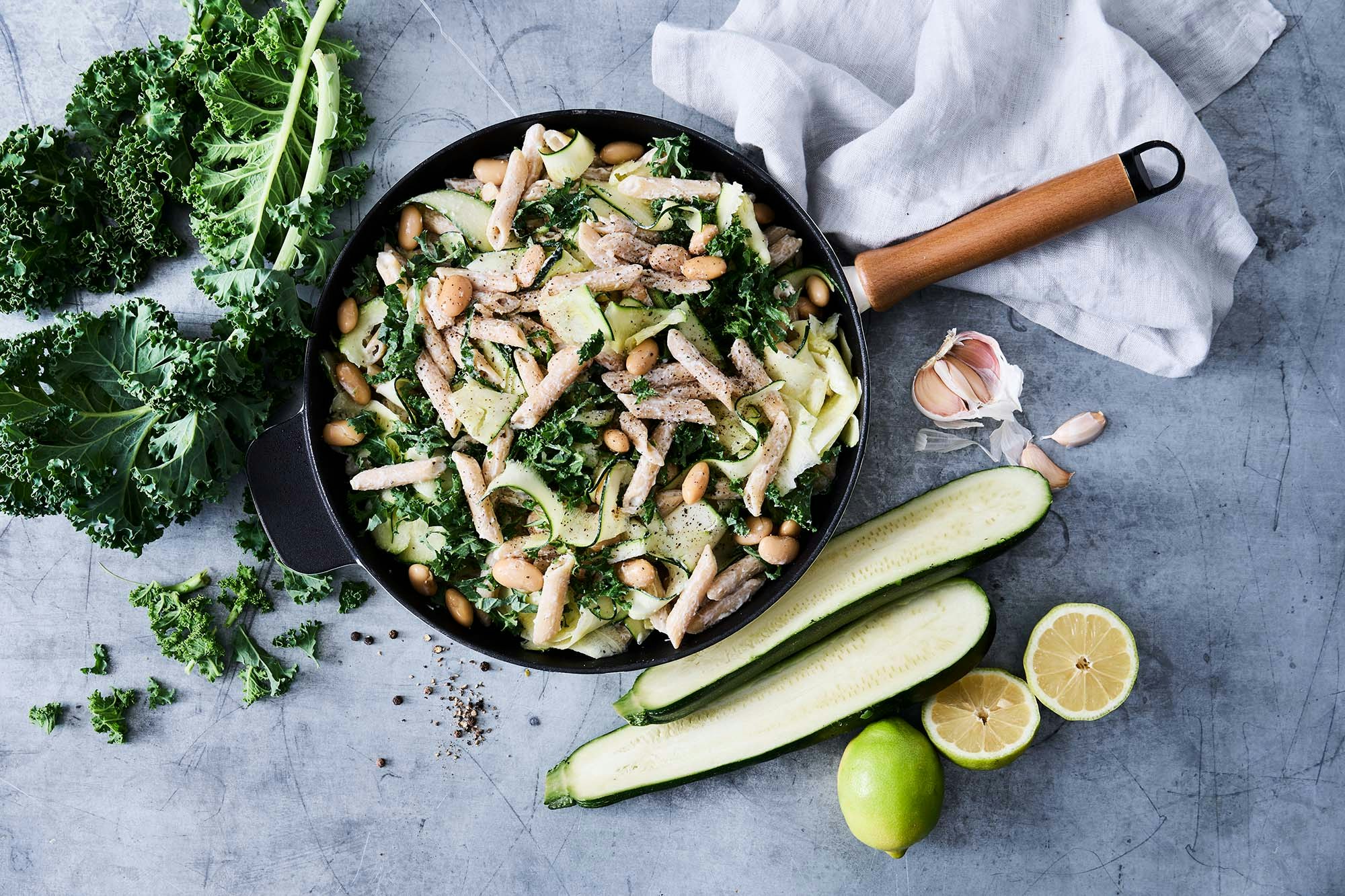 Vegetar one pot pasta (opskrift) | iform.dk