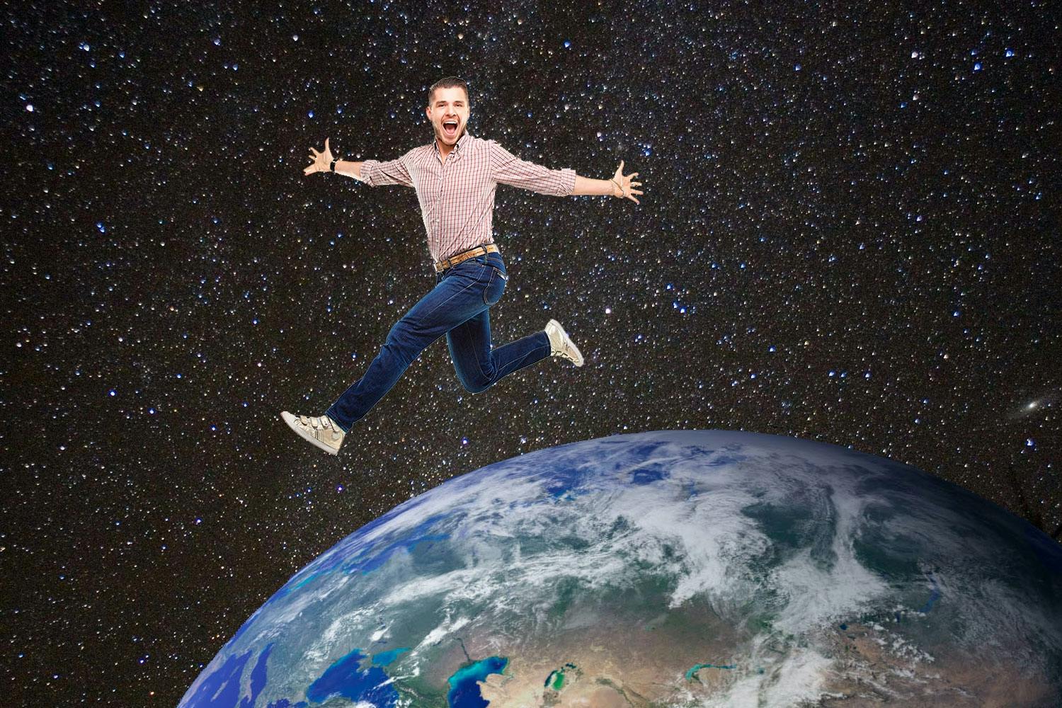 Zo hoog spring je op andere hemellichamen | wibnet.nl