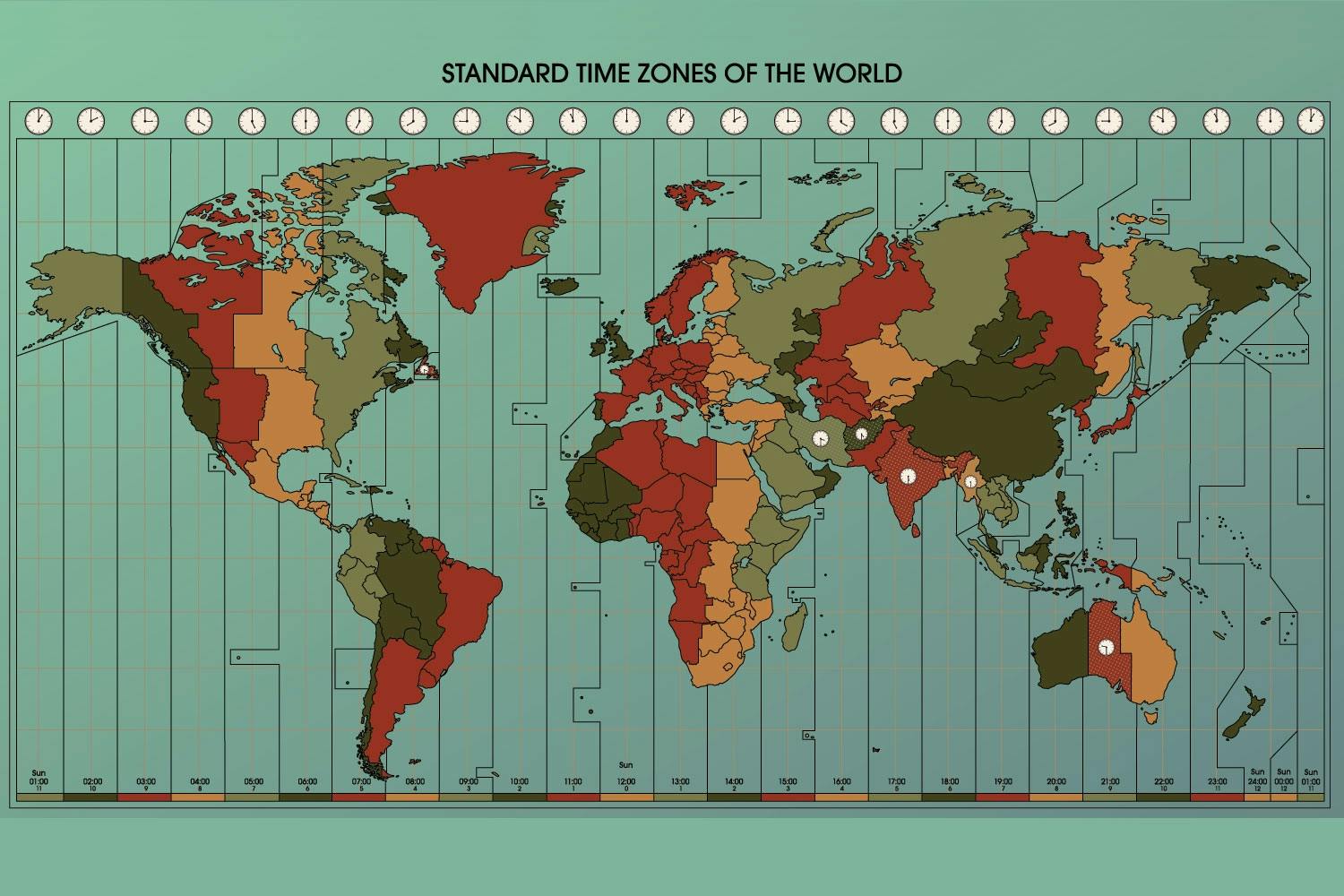 Tidszoner - När delades jordklotet upp i tidszoner? | illvet.se