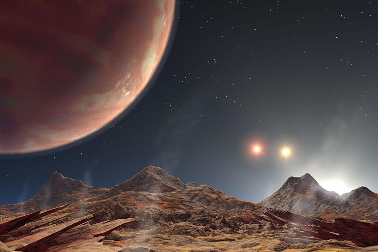 Planeter - Tre solar kretsar runt gåtfull exoplanet | illvet.se