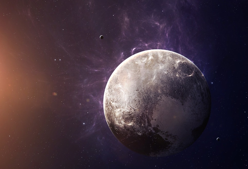 Pluto: dwergplaneet met vijf manen | wibnet.nl