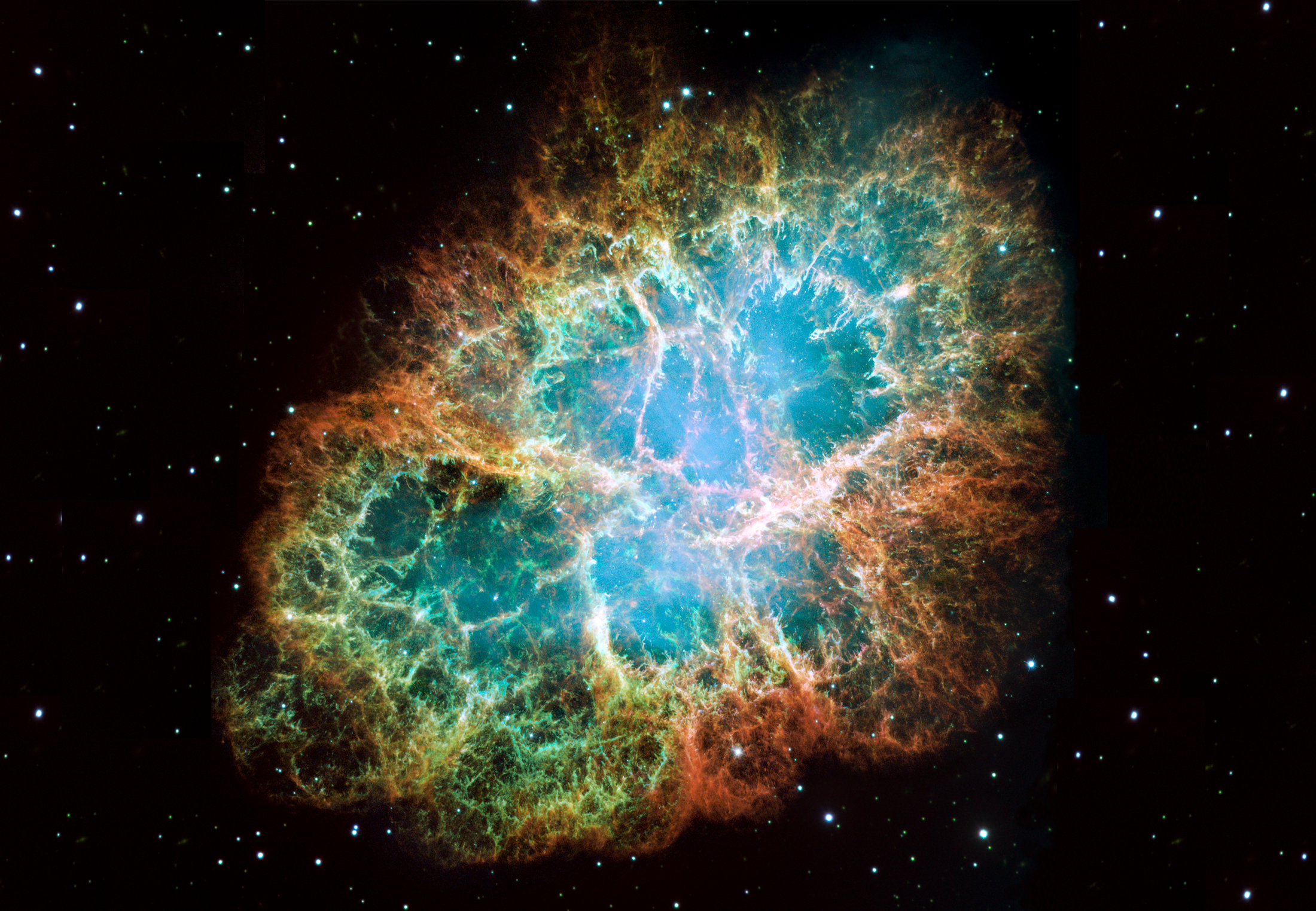 Supernovarest gløder på nattehimlen | illvid.dk