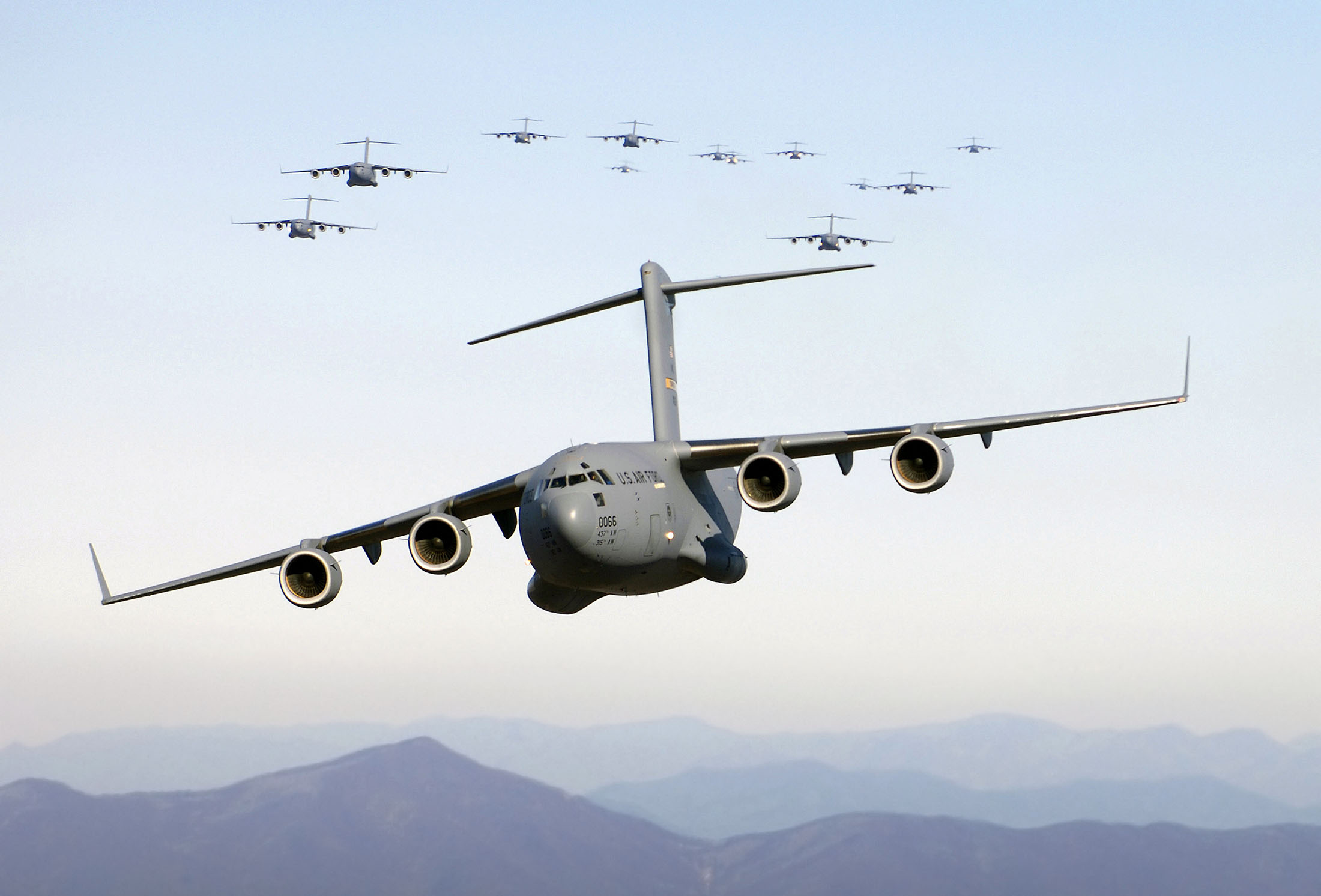C 17 Vliegtuig Boeing BDS C 17 Globemaster III Militair