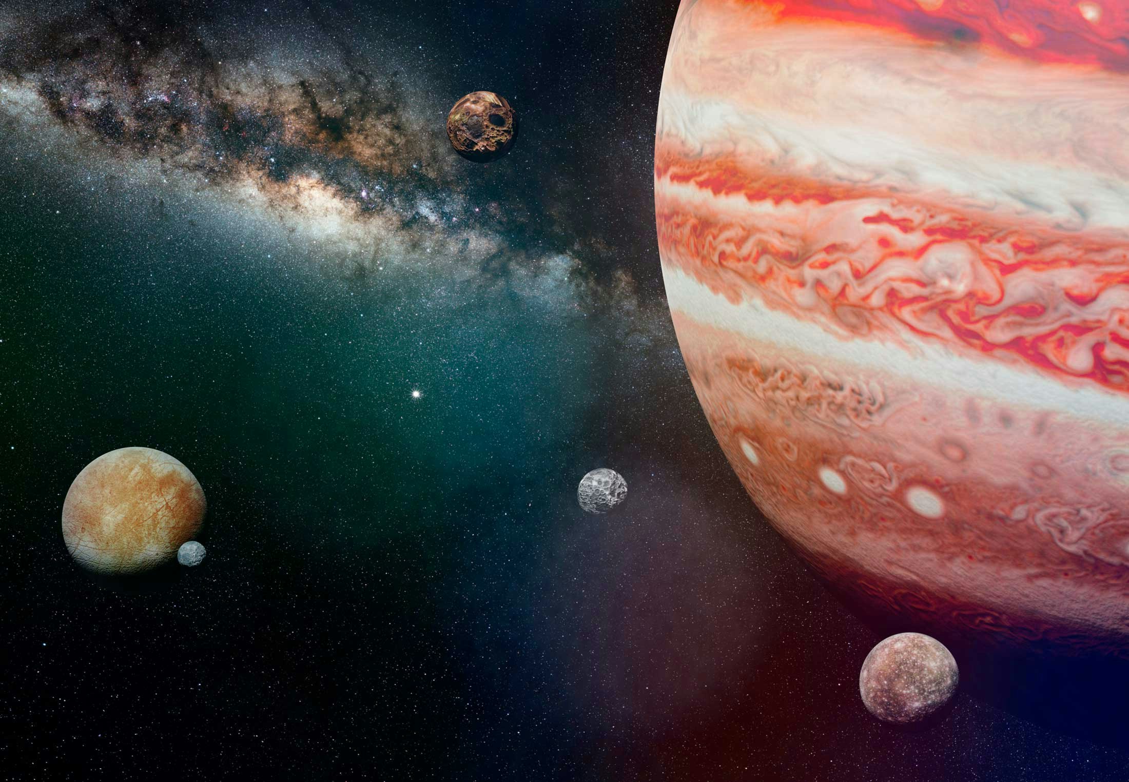 Jupiters månar: Här är de 79 månarna i omloppsbana runt Jupiter | illvet.se