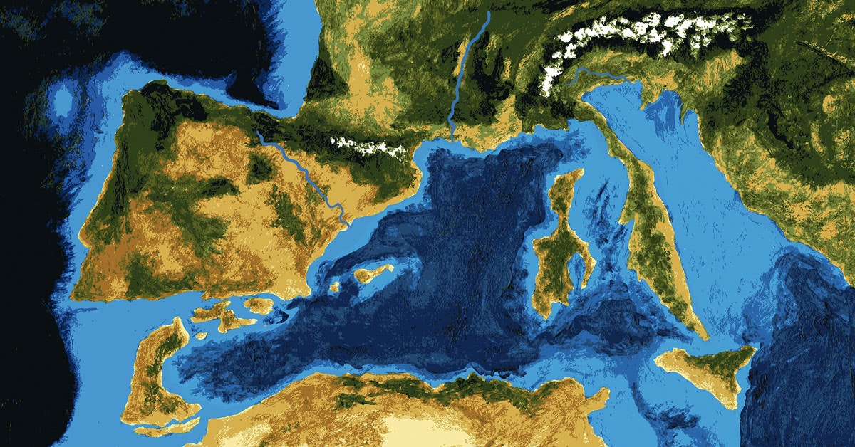 New evidence suggests that a colossal flood refilled the Mediterranean ...